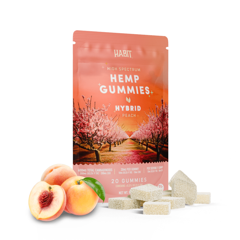 Delta 9 High Spectrum Hemp Gummies – Peach - Tree Spirit Wellness ...