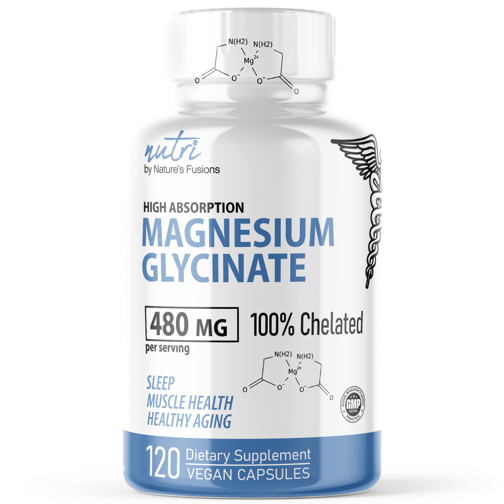 Nutri Magnesium Glycinate 480mg-120ct – Tree Spirit Wellness